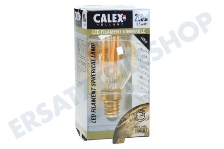 Calex 474481 Calex LED Vollglas Filament 3, 5W E14 Gold