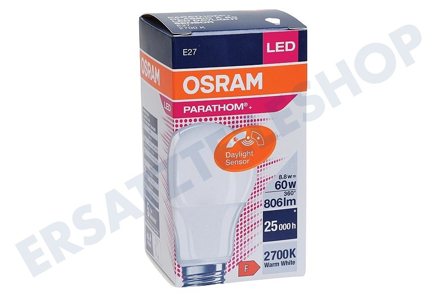 Osram LED Daylight Sensor Classic A60 Matt 8W E27 806lm